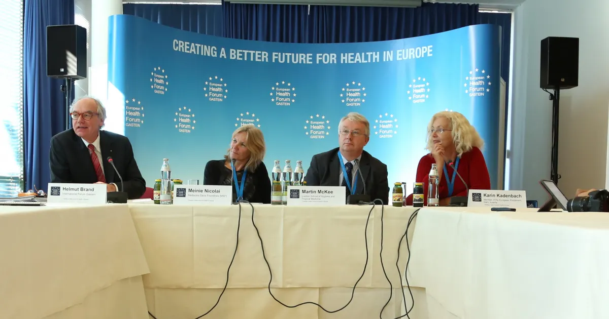 Update vom European Health Forum Gastein